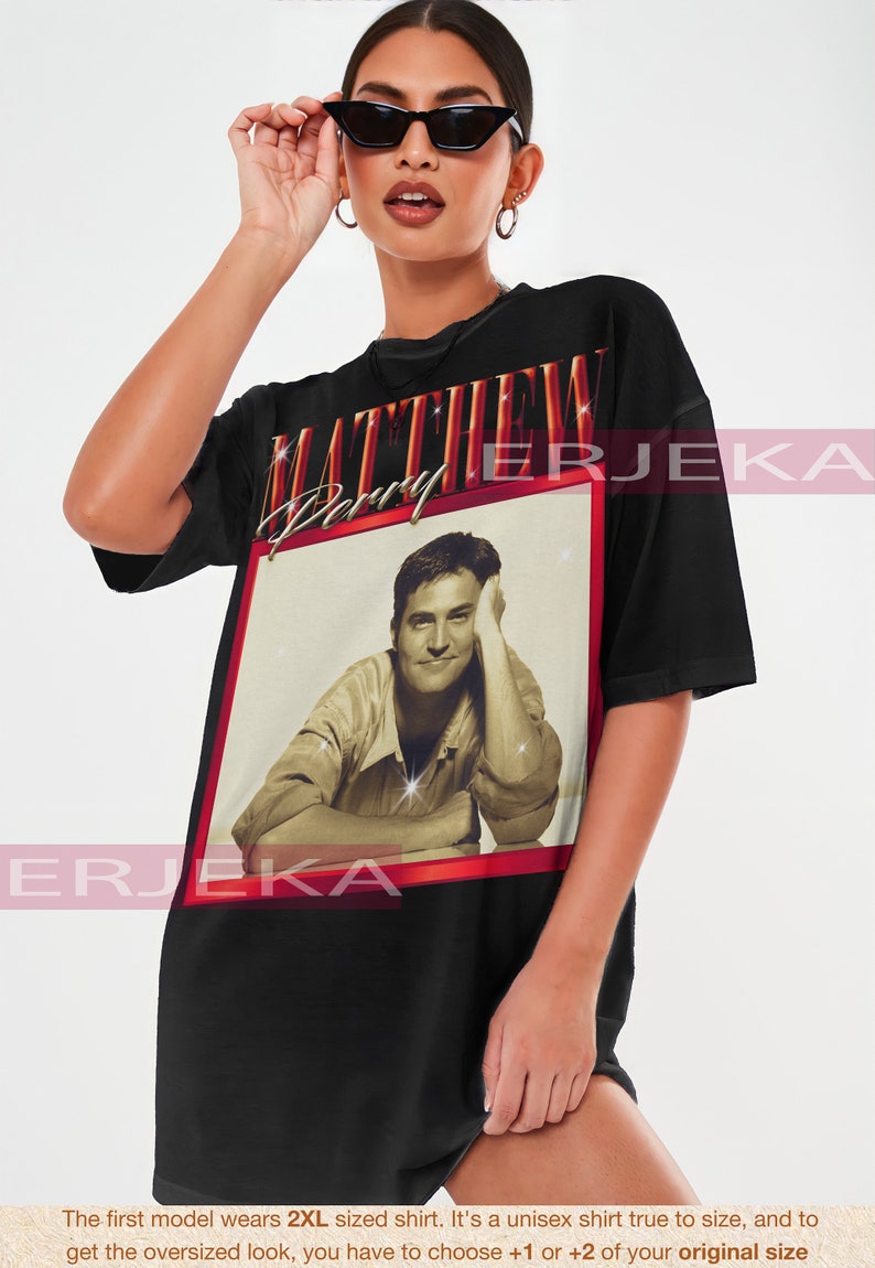 Matthew Perry Vintage Shirt | Matthew Perry Homage Tshirt | Matthew ...