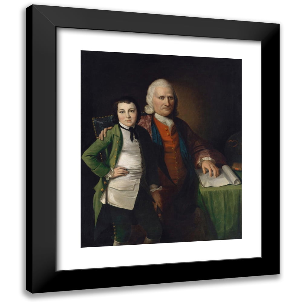 Matthew Pratt 12x14 Black Modern Framed Museum Art Print Titled ...