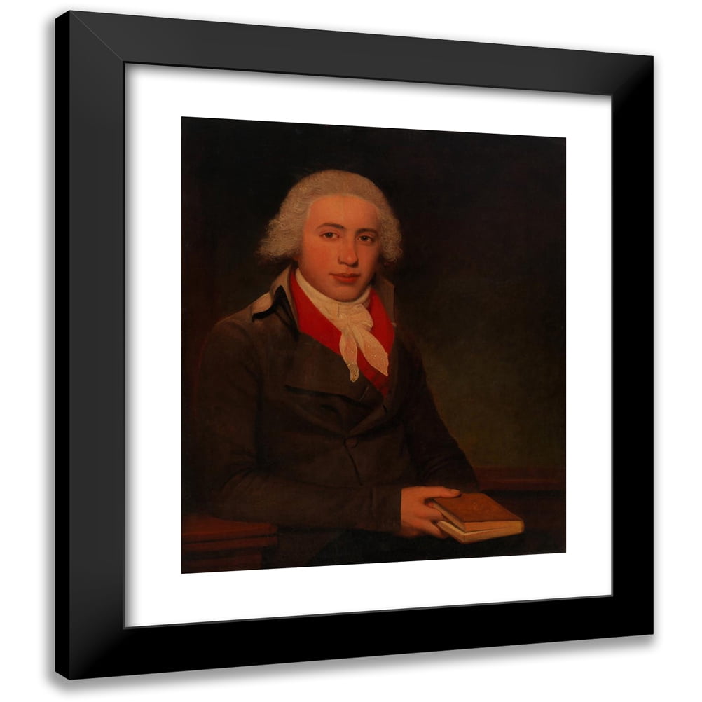 Matthew Pratt 20x23 Black Modern Framed Museum Art Print Titled - John ...