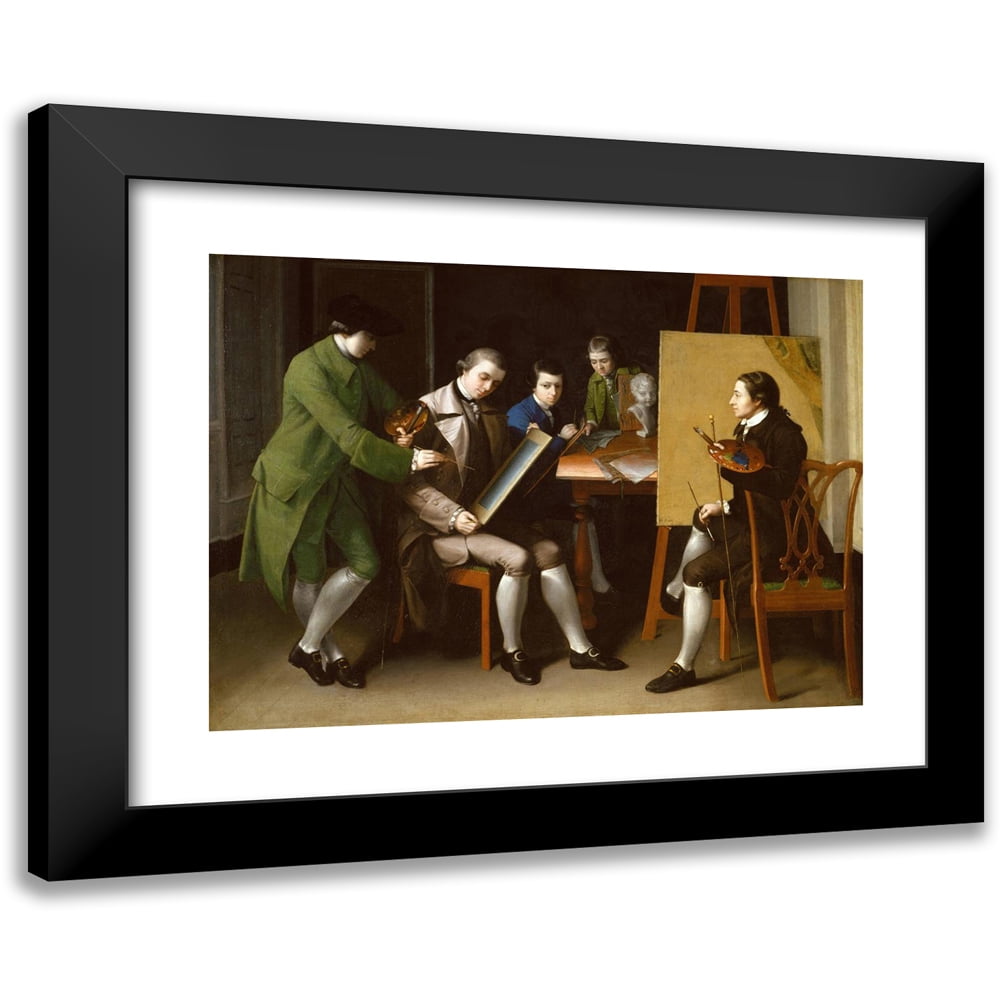 Matthew Pratt 24x18 Black Modern Framed Museum Art Print Titled - The ...