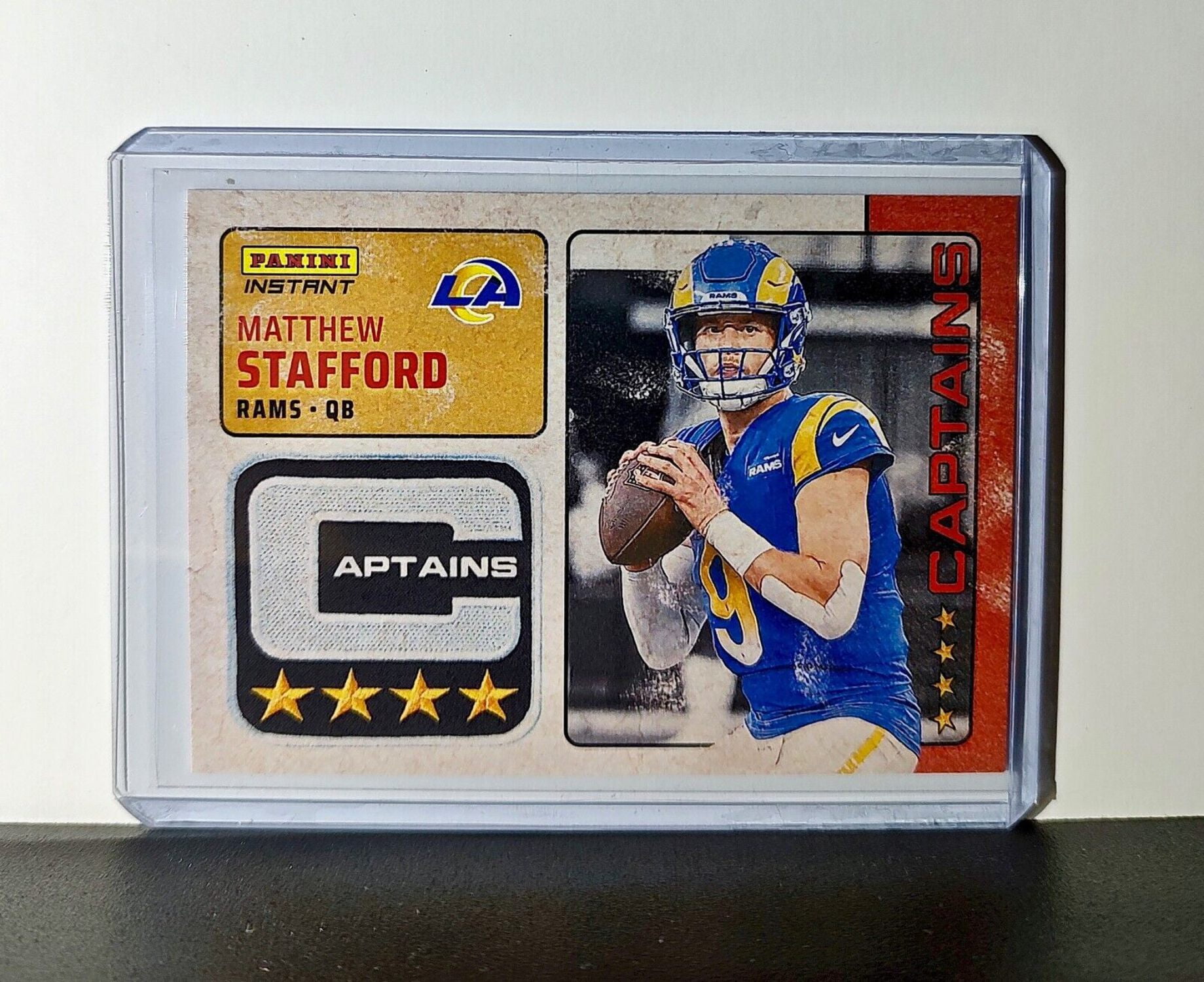 Matthew Stafford 2024 Panini Captains NFL #32 Card Los Angeles Rams 1/ ...