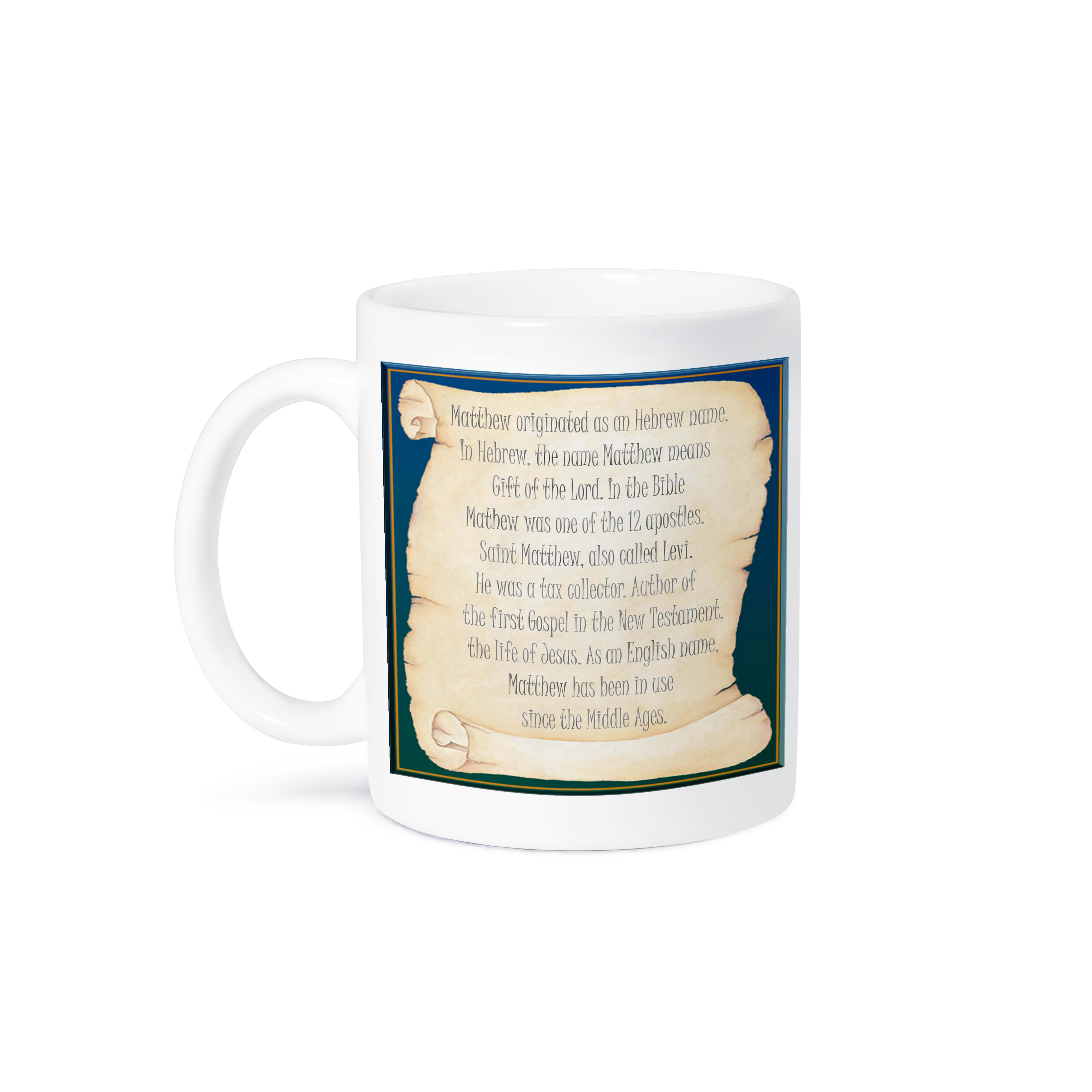 Matthew The Meaning, 15oz Mug - Walmart.com