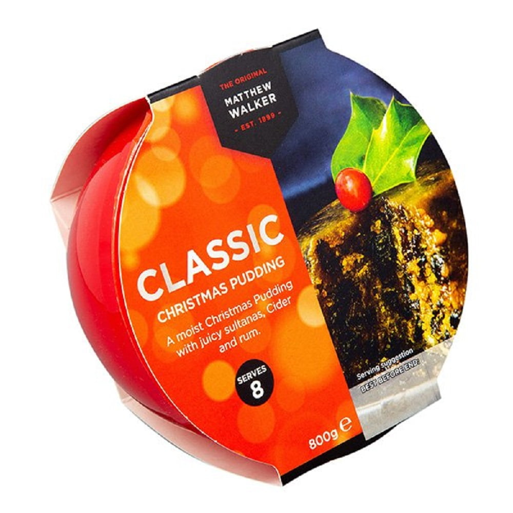 Matthew Walker Christmas Pudding 800G (3-Pack) for Office - Walmart ...