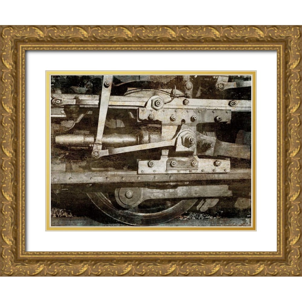 Matthews, Dylan 32x25 Gold Ornate Wood Framed with Double Matting ...