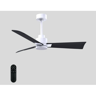 Matthews Fan Company AKLK-BK-BK-72 Alessandra 72” Matte Black Ceiling ...