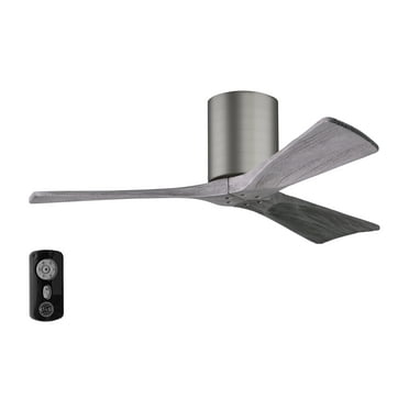 Matthews Fan Company IR3H-LM-BK-60 Irene 60" Light Maple Hugger Ceiling ...