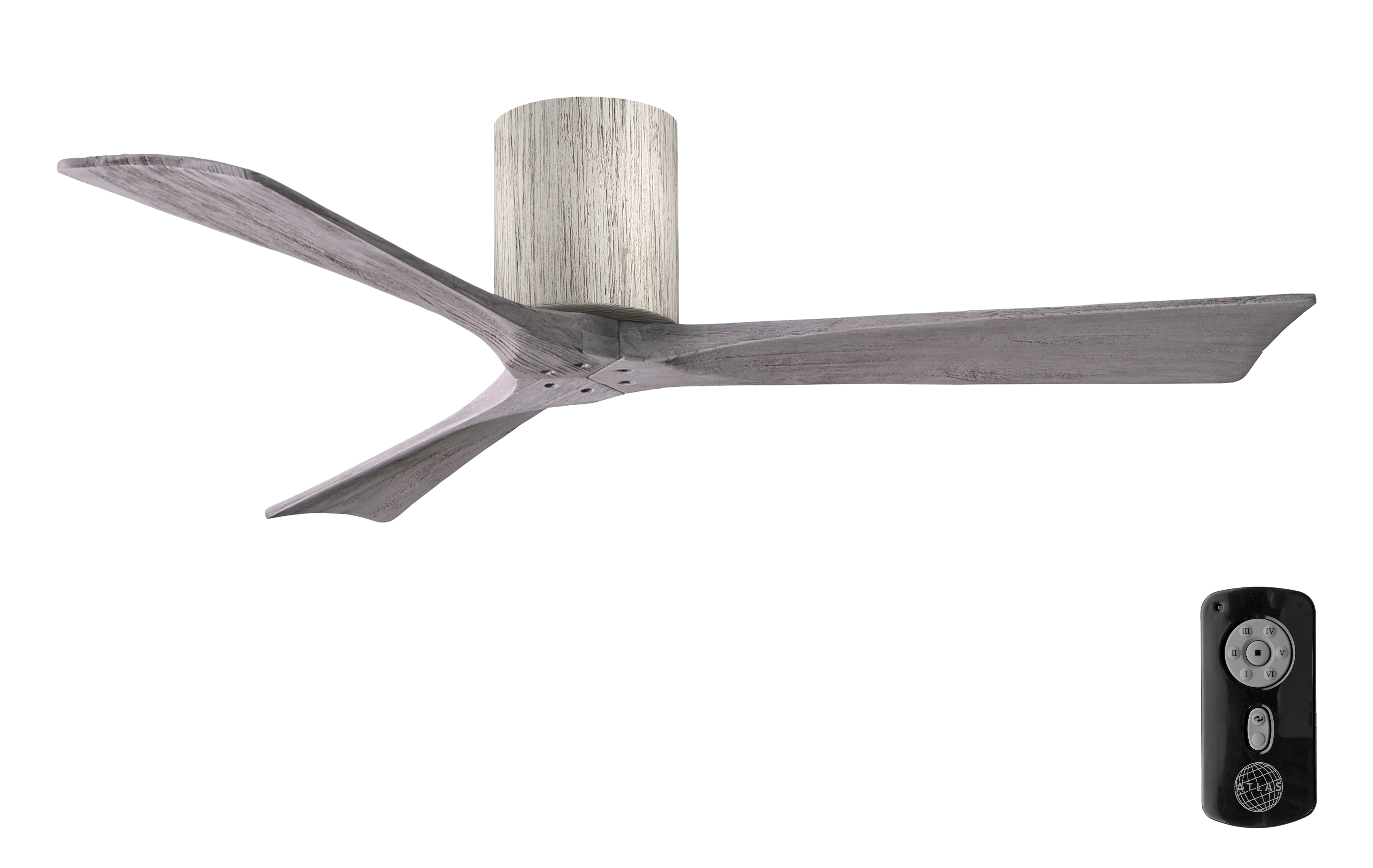 Matthews Fan Company IR3H-BW-BW-52 Irene 52" Barn Wood Hugger Ceiling ...