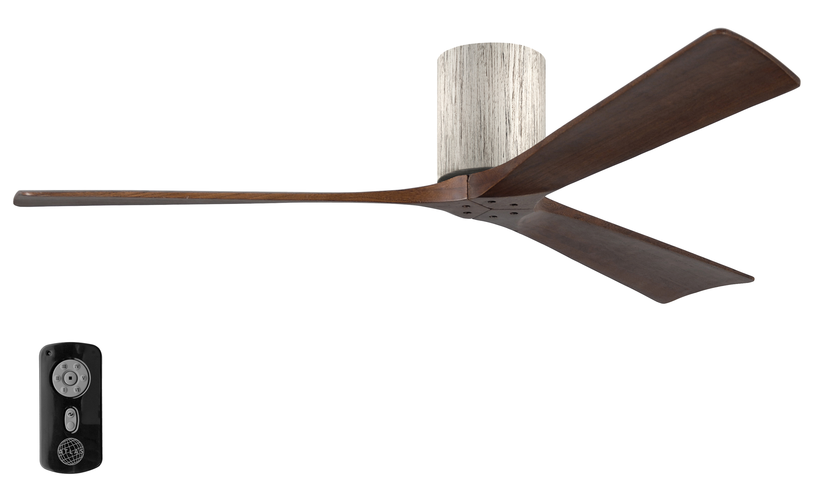 Matthews Fan Company IR3H-BW-WA-60 Irene 60" Barn Wood Hugger Ceiling ...