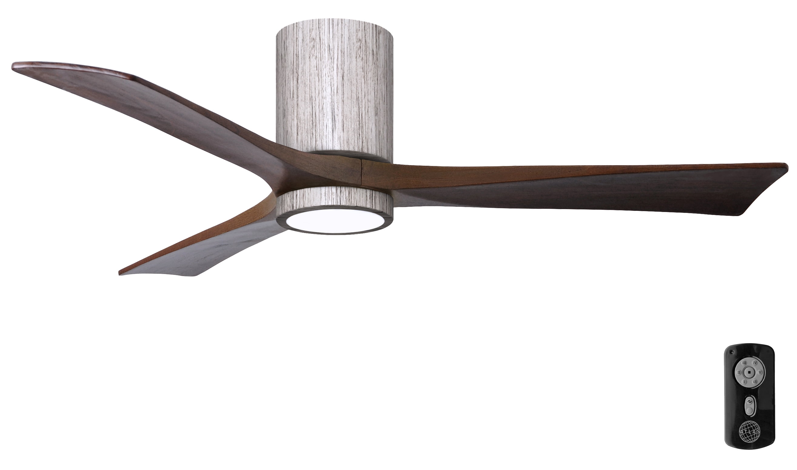 Matthews Fan Company IR3HLK-BW-WA-52 Irene 52" Barn Wood Hugger Ceiling ...