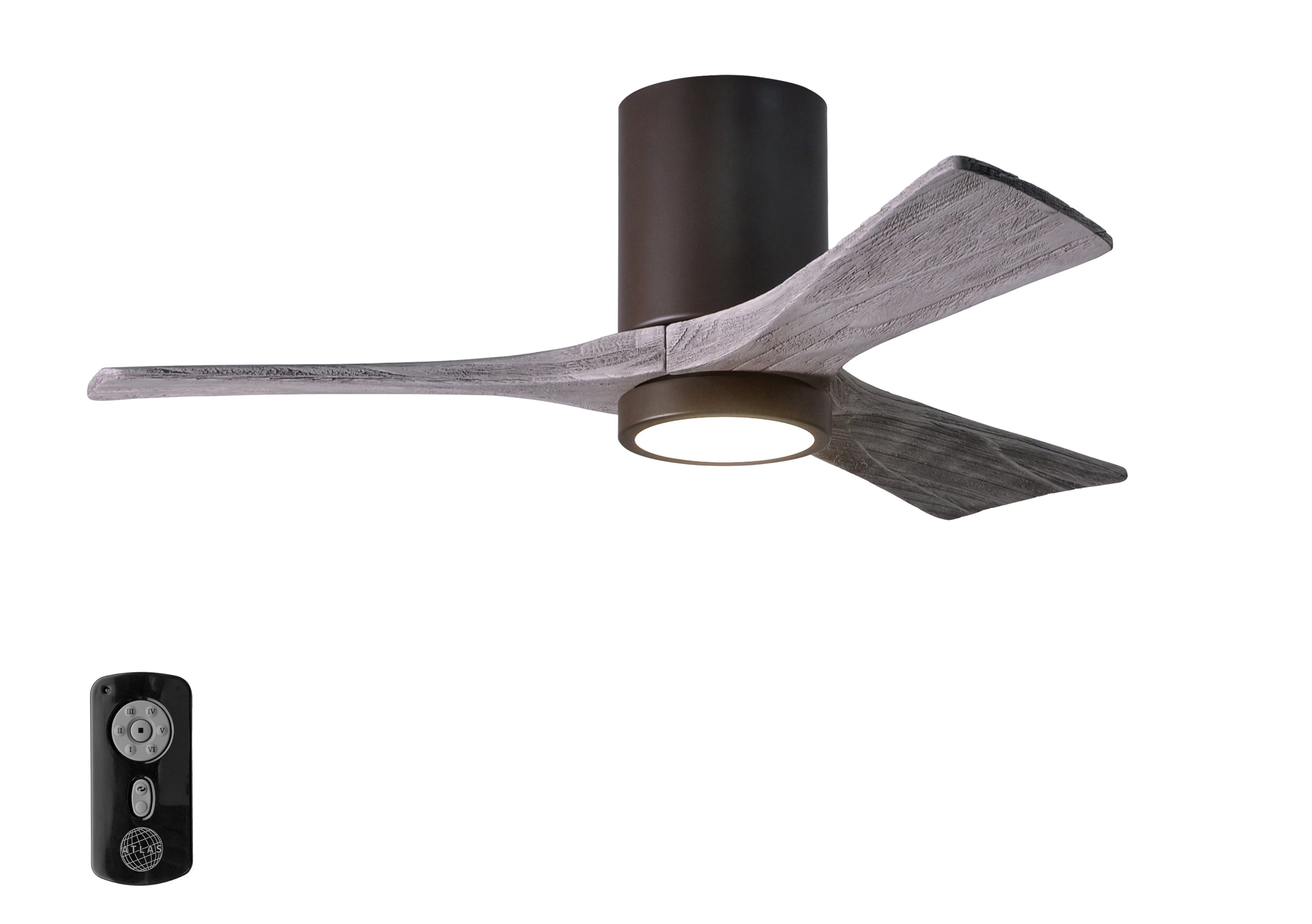Matthews Fan Company IR3HLK-TB-BW-42 Irene 42" Textured Bronze Hugger ...