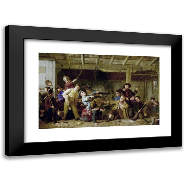 Matthias Robinson 18x13 Black Modern Framed Museum Art Print Titled ...