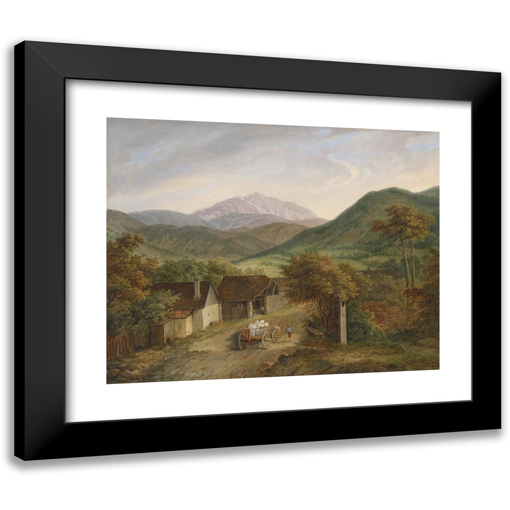 Matthias Rudolf Toma 14x12 Black Modern Framed Museum Art Print Titled ...