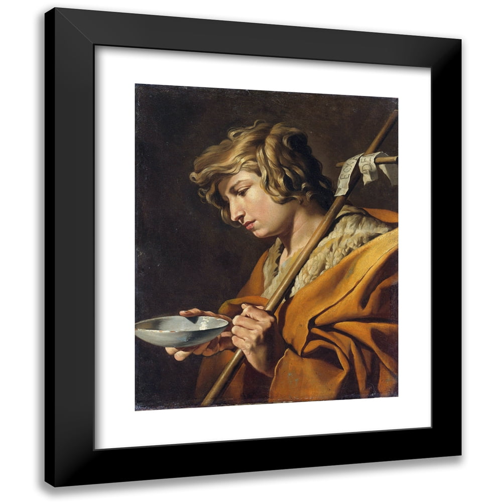 Matthias Stom 15x18 Black Modern Framed Museum Art Print Titled - St ...