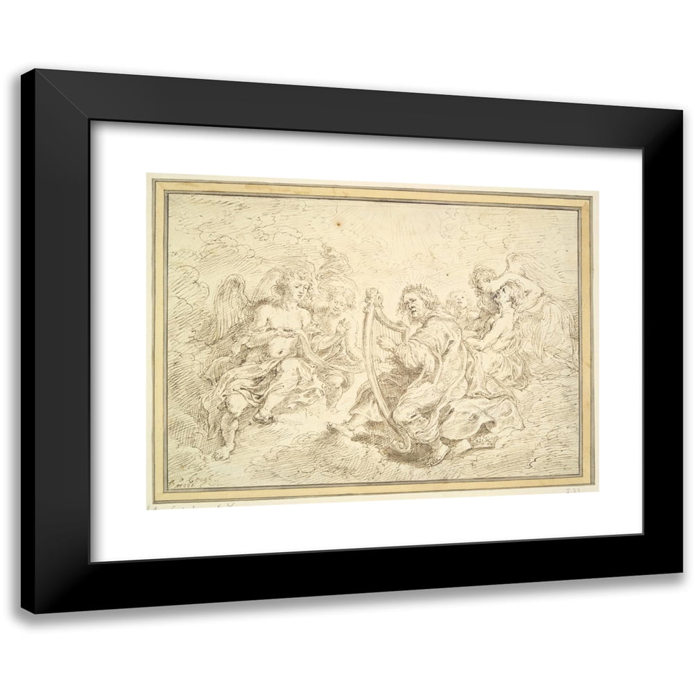 Matthys van den Bergh 18x14 Black Modern Framed Museum Art Print Titled ...
