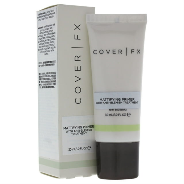 Mattifying Primer with Anti-Acne Treatment by Cover FX for Women - 1 oz ...