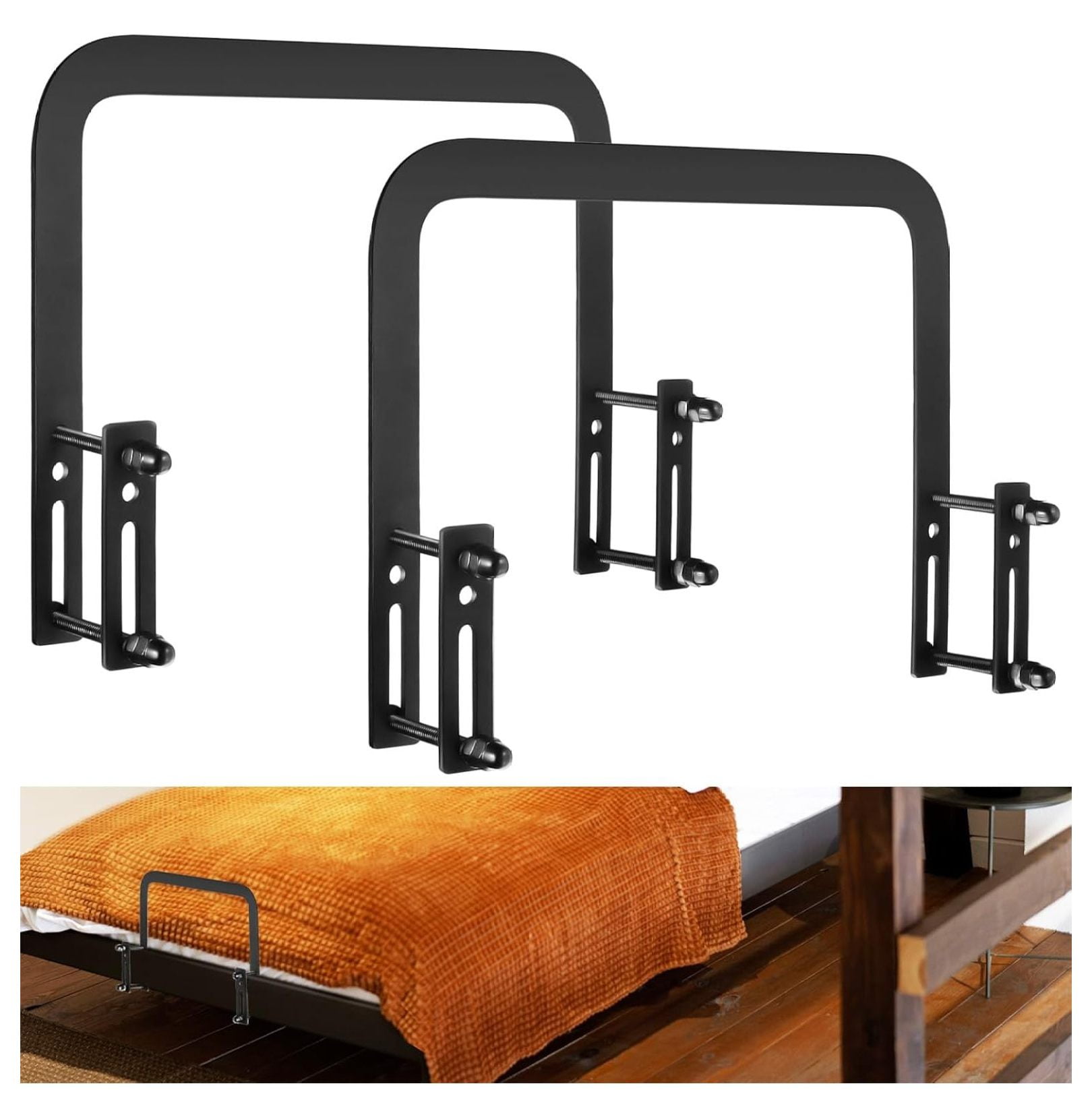 Mattress Holder for Metal Bed Frame - Non Slip Mattress Gripper (2 Pack ...