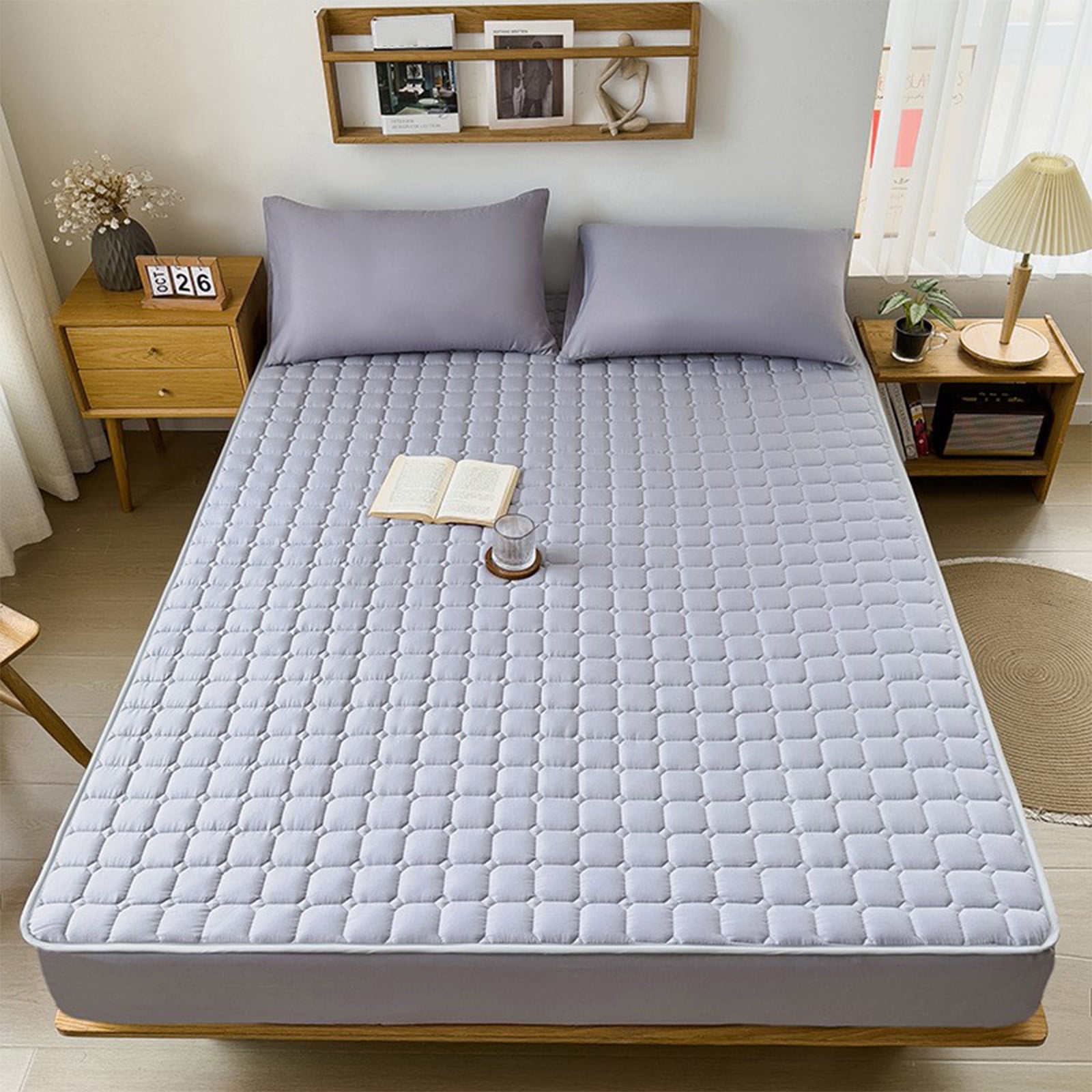 Mattress For All Seasons,Soft Cushion,Non Slip Pad,Double Bed Size ...