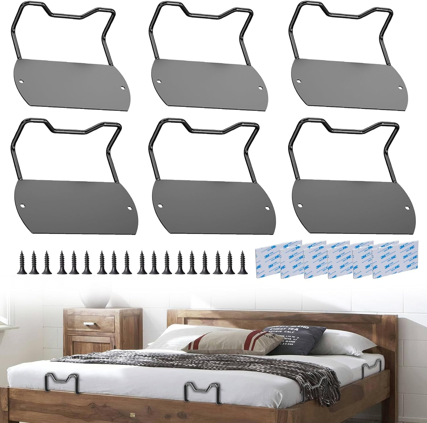 Mattress Slide Stopper Fit Wooden Bed Frame,Mattress Retainer Bar from ...