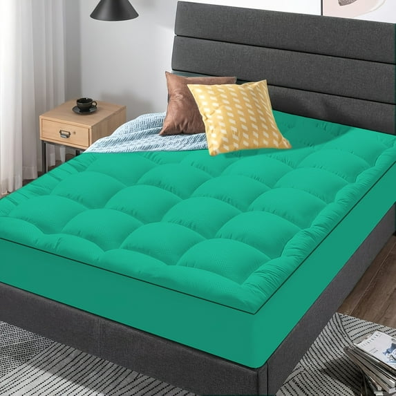 Mattress Topper Cooling Extra Thick Mattress Pad Cover With 8-21 Inch ...