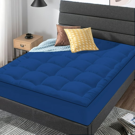 Mattress Topper Cooling Extra Thick Mattress Pad Cover With 8-21 Inch ...