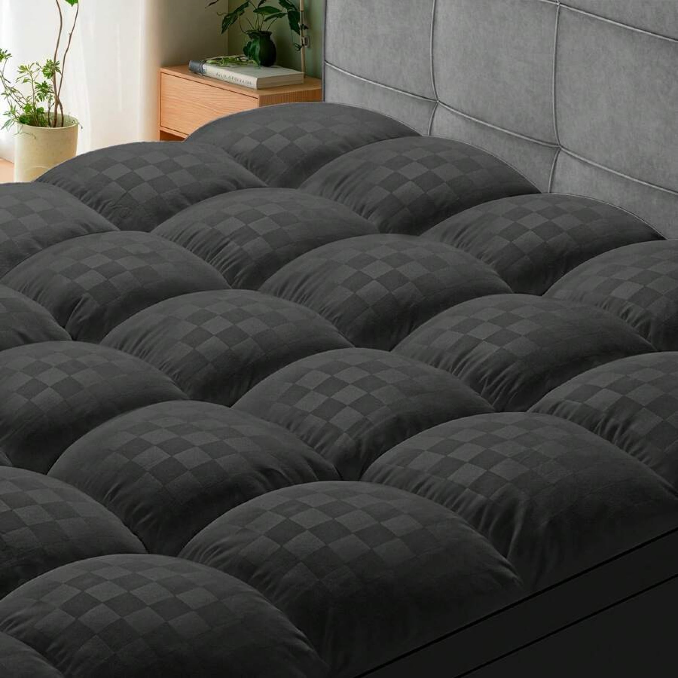 Mattress Topper - Ultra Plush, Pain-Relieving Pad With Cooling ...