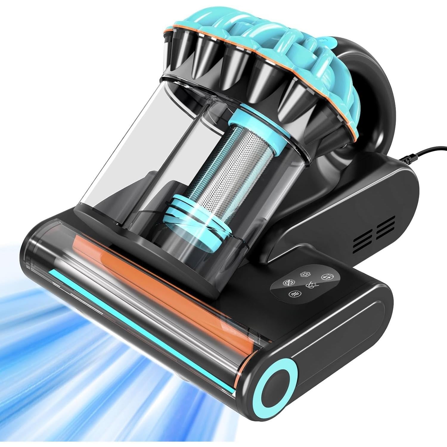 Mattress Vacuum Cleaner, Anti-allergen Bed Vacuum Cleaner with UV & Hot ...
