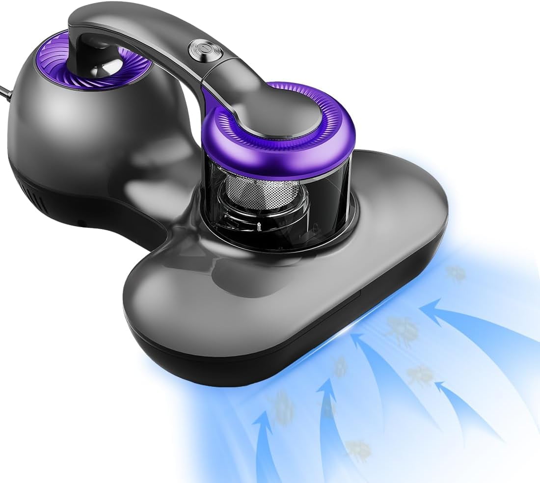 Mattress Vacuum Cleaner, UV Bed Cleaner 12KPa Handheld Upgraded ...