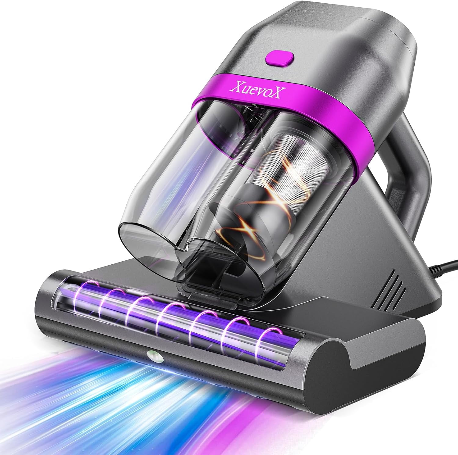 Mattress Vacuum Cleaner, UV Sanitizing 14Kpa Handheld Vacuum, Heated ...