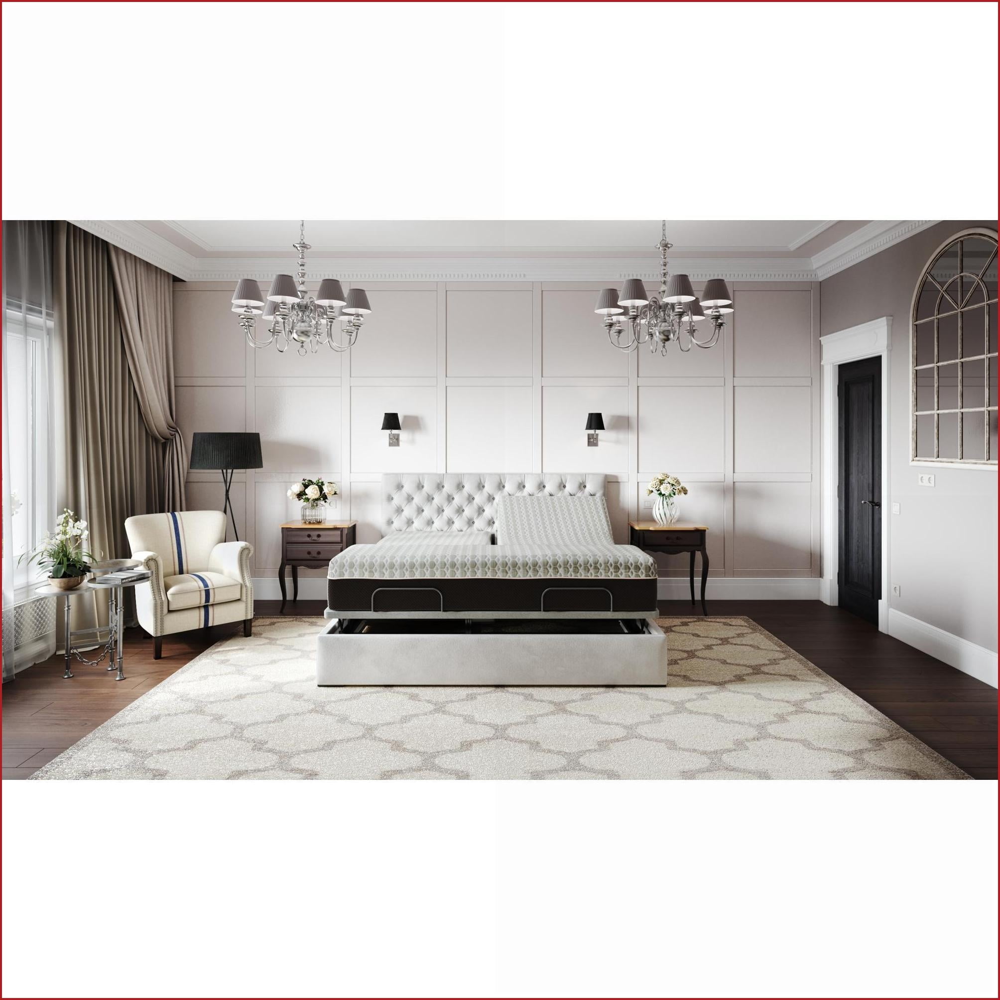 Mattresses 14'' Split Top King Copper-Infused Memory Foam Hybrid with ...