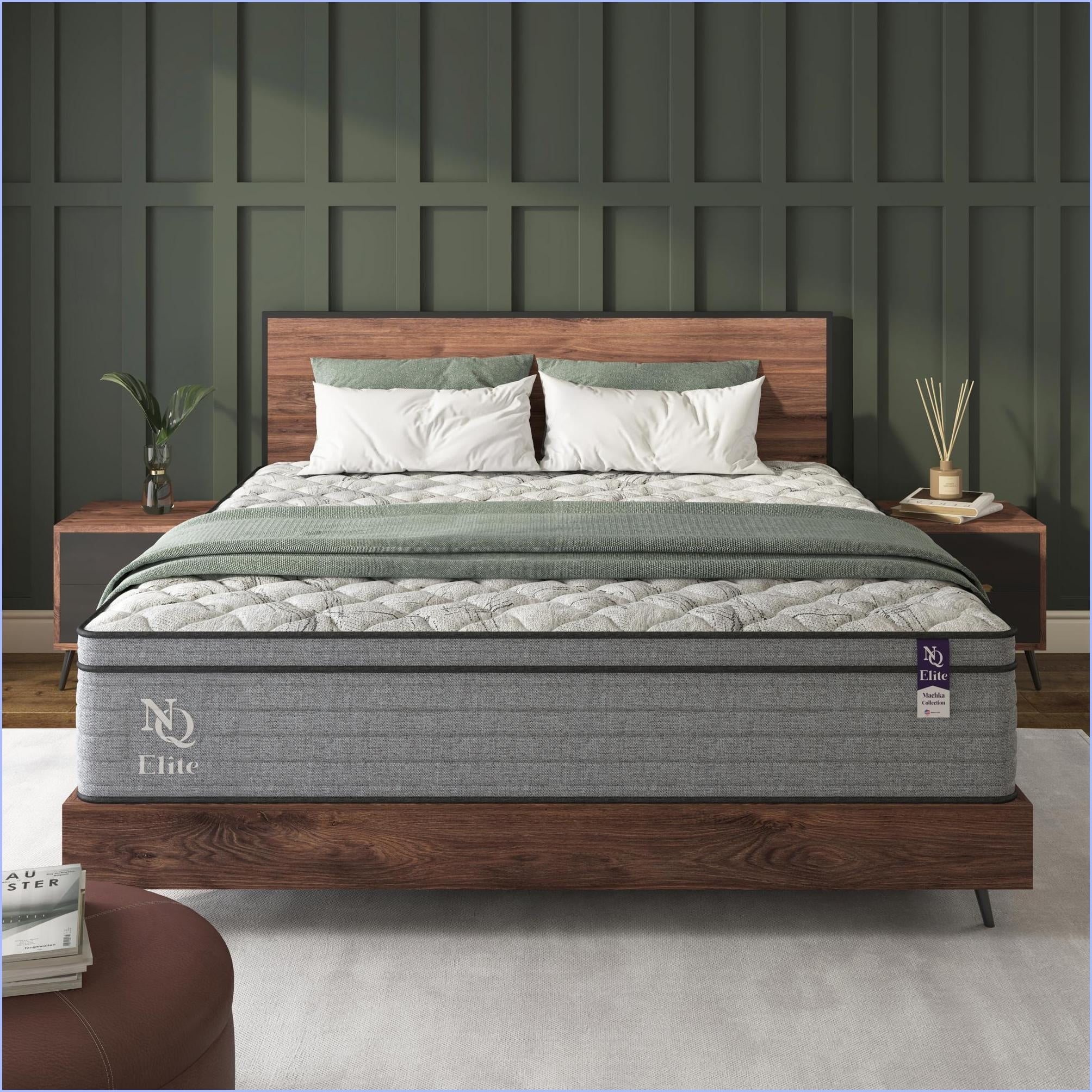 Mattresses, NapQueen Elite Machka 12 Inch Full Cooling Gel Memory Foam ...