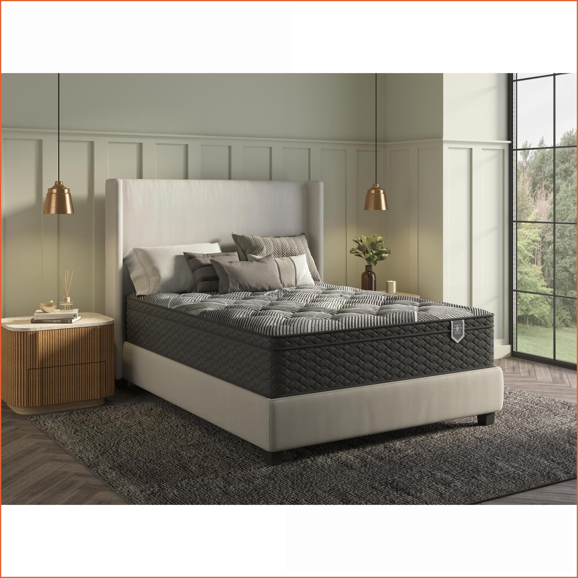 Mattresses | Restonic ComfortCare Hybrid 14'' Euro Top Plush Mattress ...