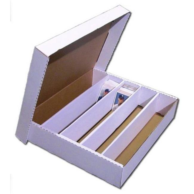 Matts Baseball Cards 5000 Count 5 Row Cardboard Storage Box, Bundle of ...