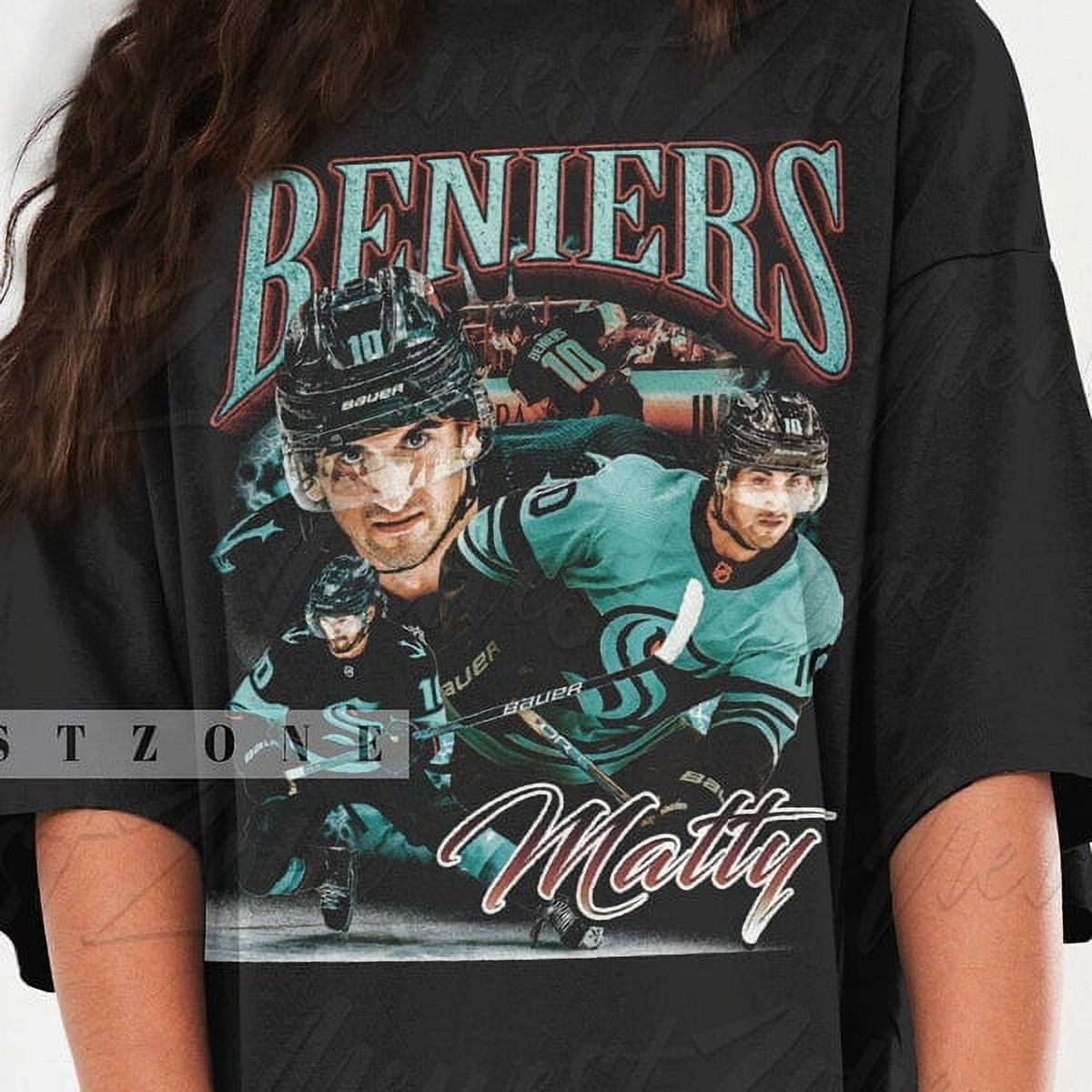 Matty Beniers Shirt Ice Hockey American Professional Hockey ...