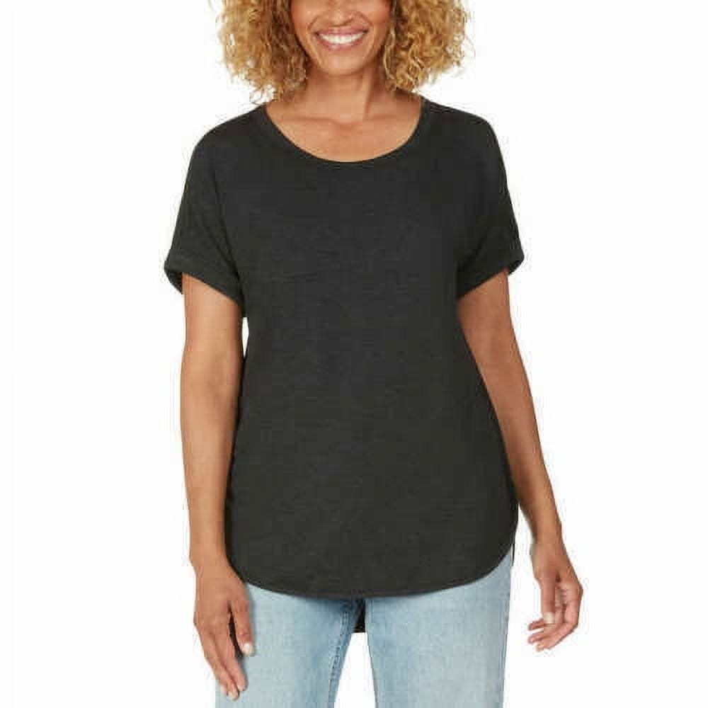 Matty M Womens French Terry Tee Top - Walmart.com