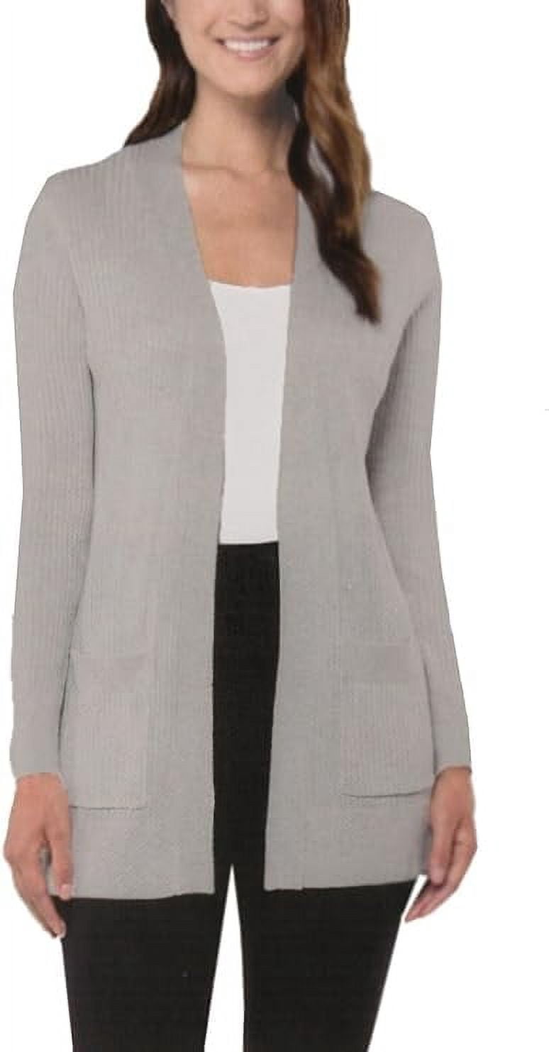 Matty M Womens The Summer Cardigan Heather Pearl Small - Walmart.com