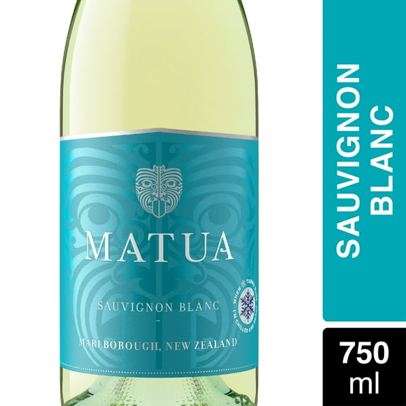 Matua New Zealand Sauvignon Blanc White Wine, 750ml Glass wine bottle ...