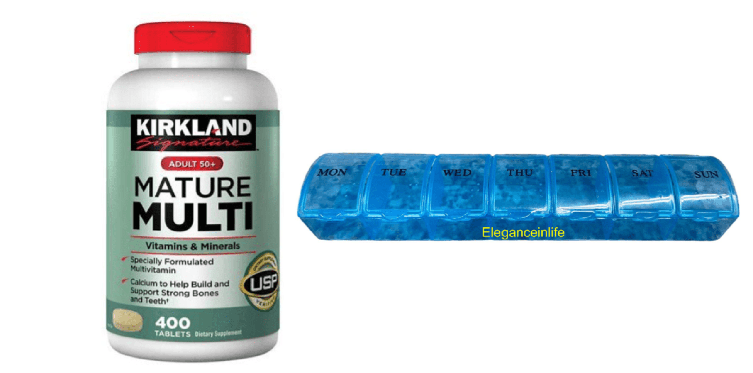 Mature Multi Vitamins & Minerals 400 Tablets With one Eleganceinlife ...