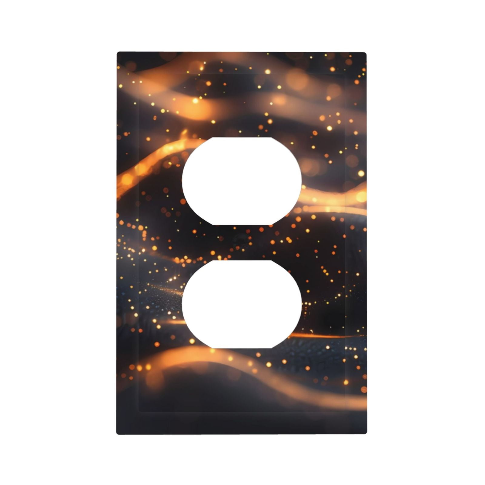 Matuu Abstract Glowing Wave Pattern for Modern Decorative Wall Plate ...