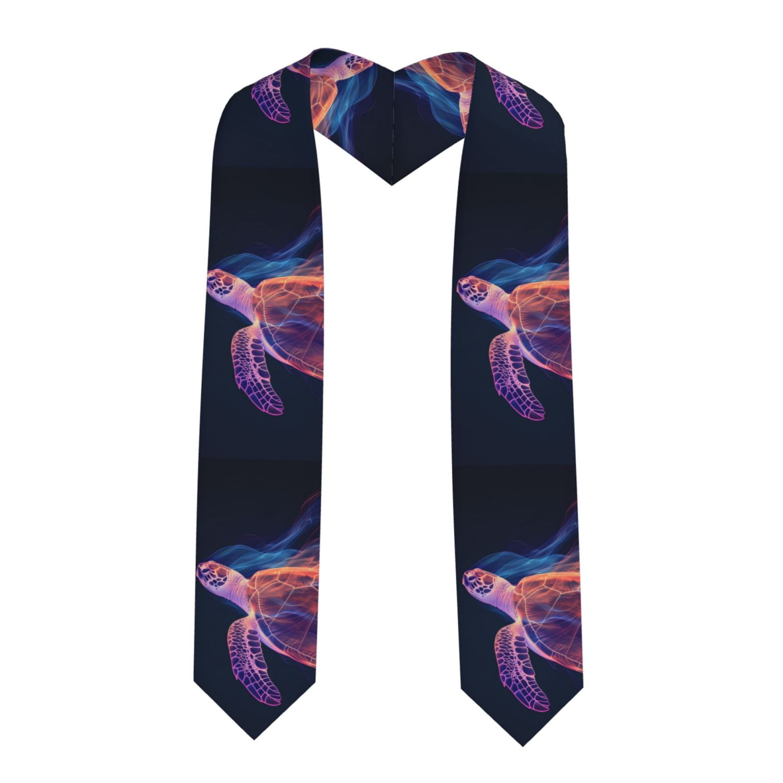 Matuu Abstract Line Turtle for Unisex Adult Graduation Stole 72” Long ...