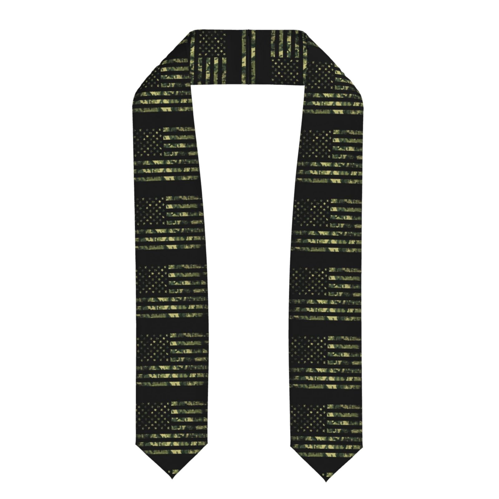 Matuu American Flag Camo for Unisex Adult Graduation Stole 72” Long ...