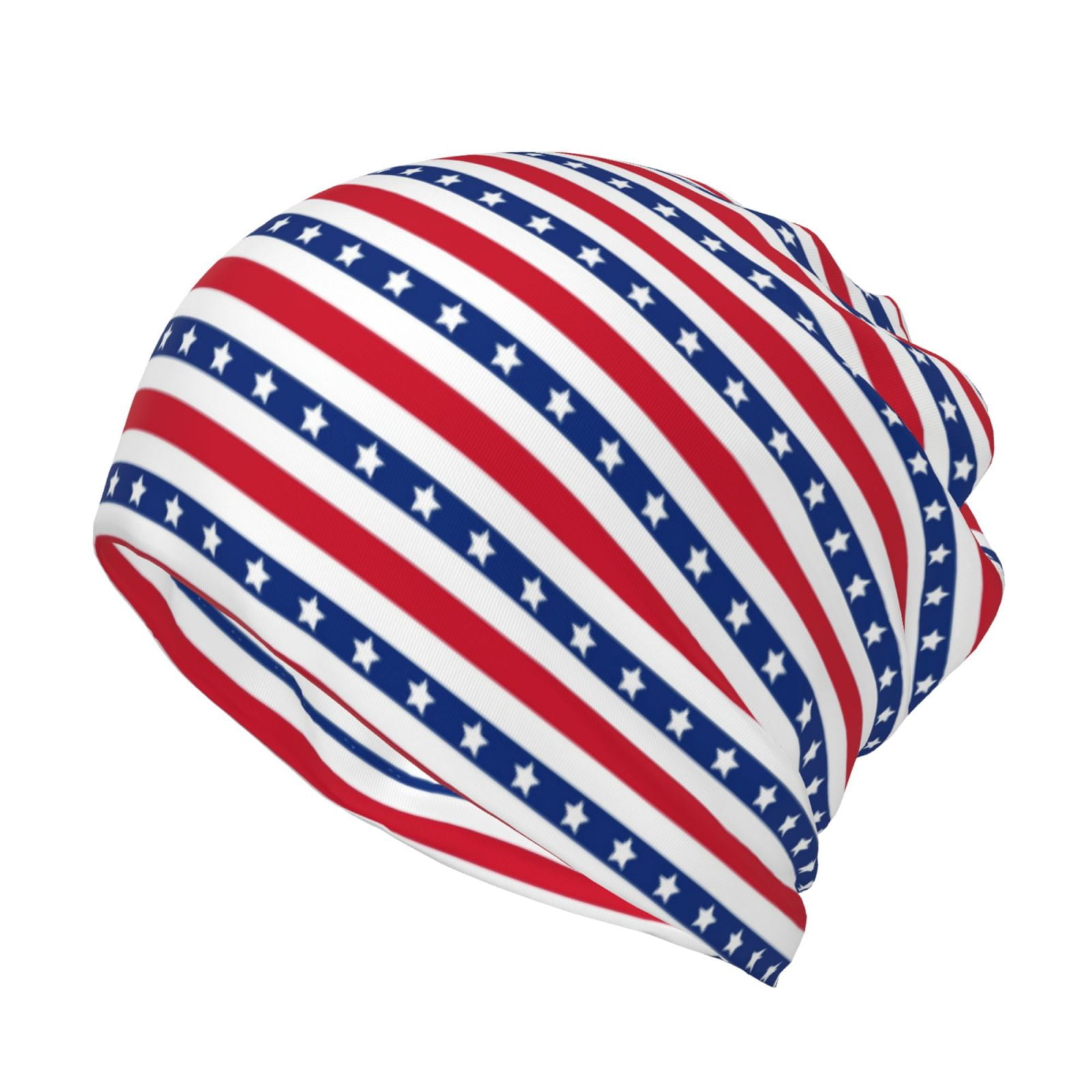 Matuu American Patriotic Stars And Stripes for Slouchy Beanie Hat for ...