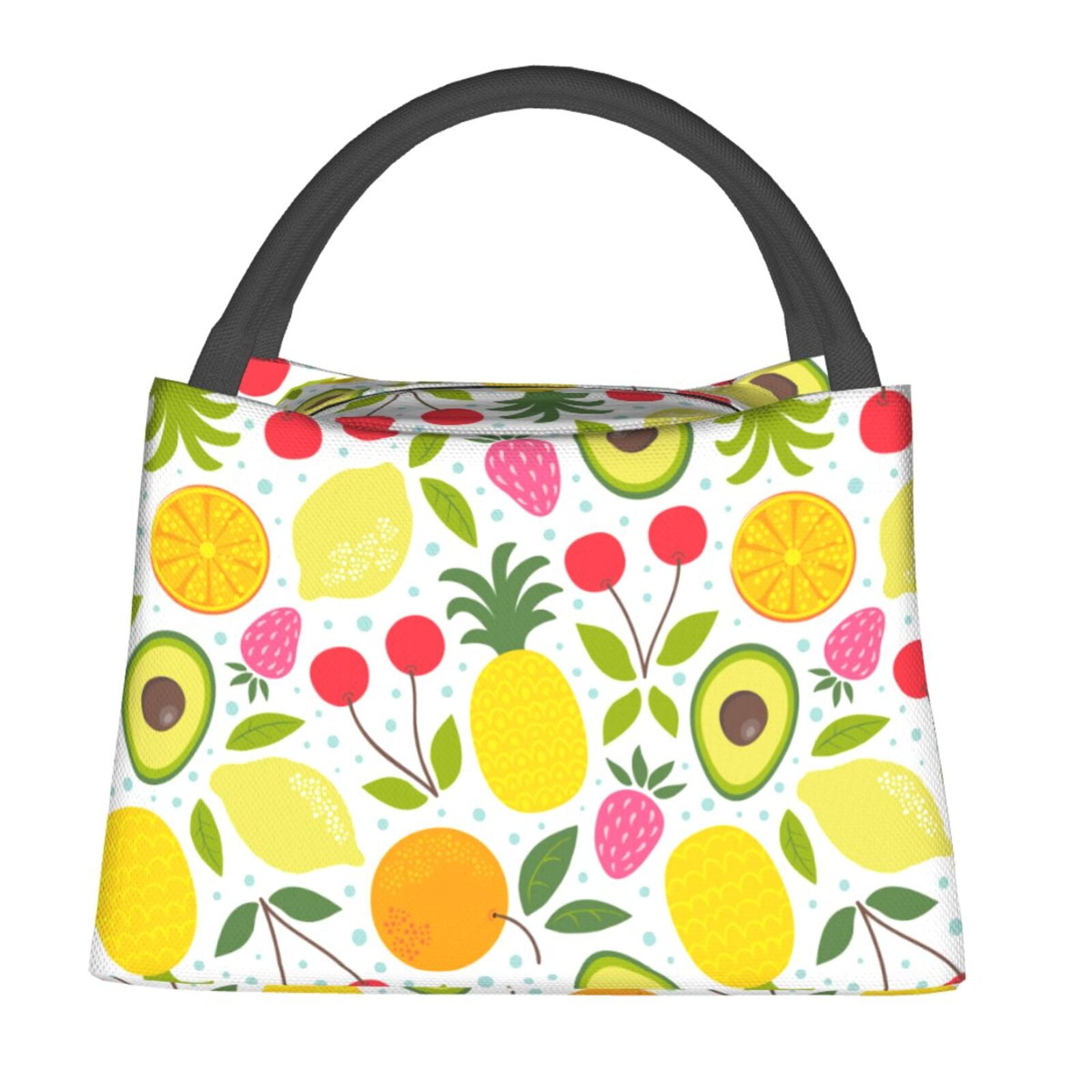 Matuu Avocado And Pineapple for Lunch Bag Thermal Insulated Bag ...