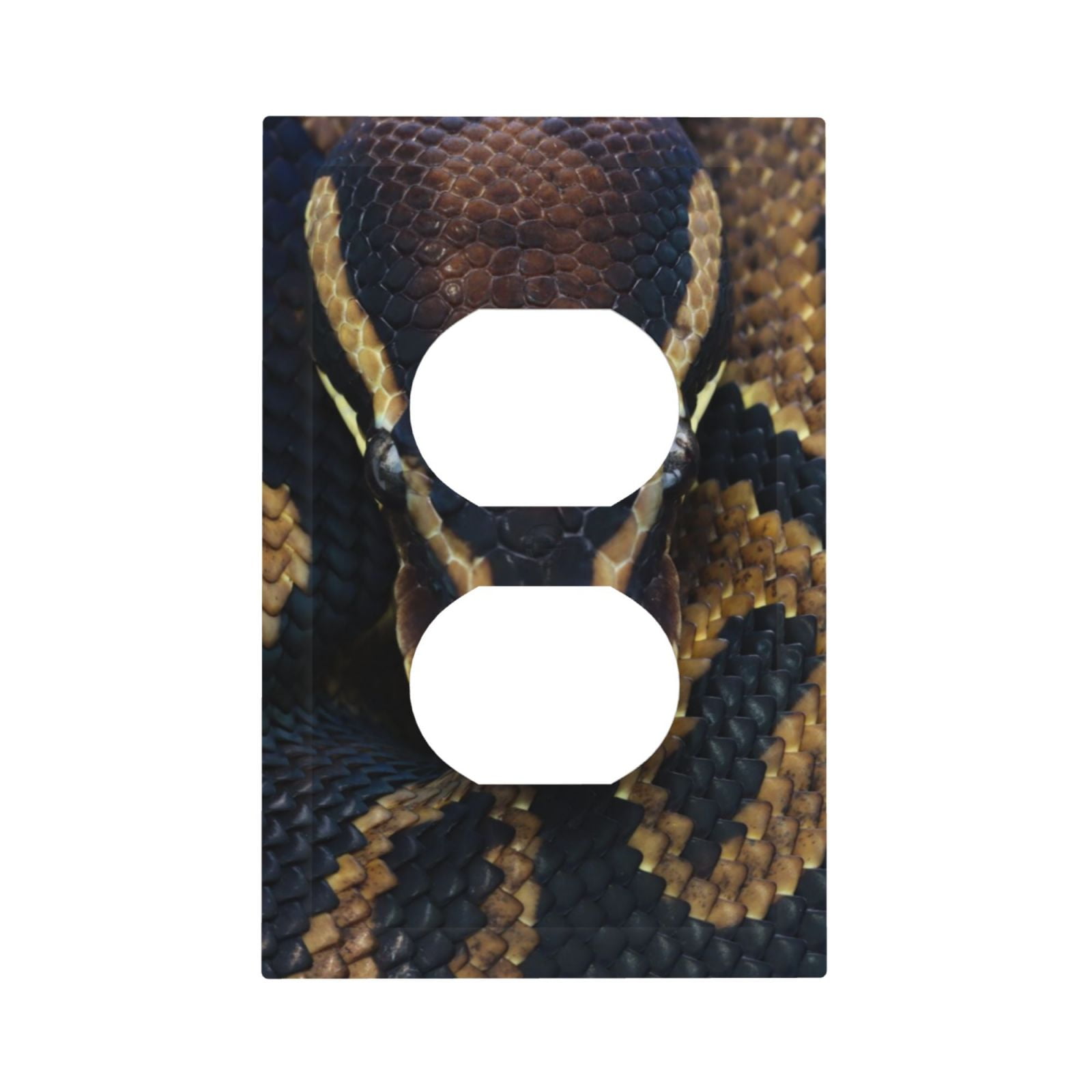 Matuu Ball Phyton Snake for Modern Decorative Wall Plate Switch Plate ...