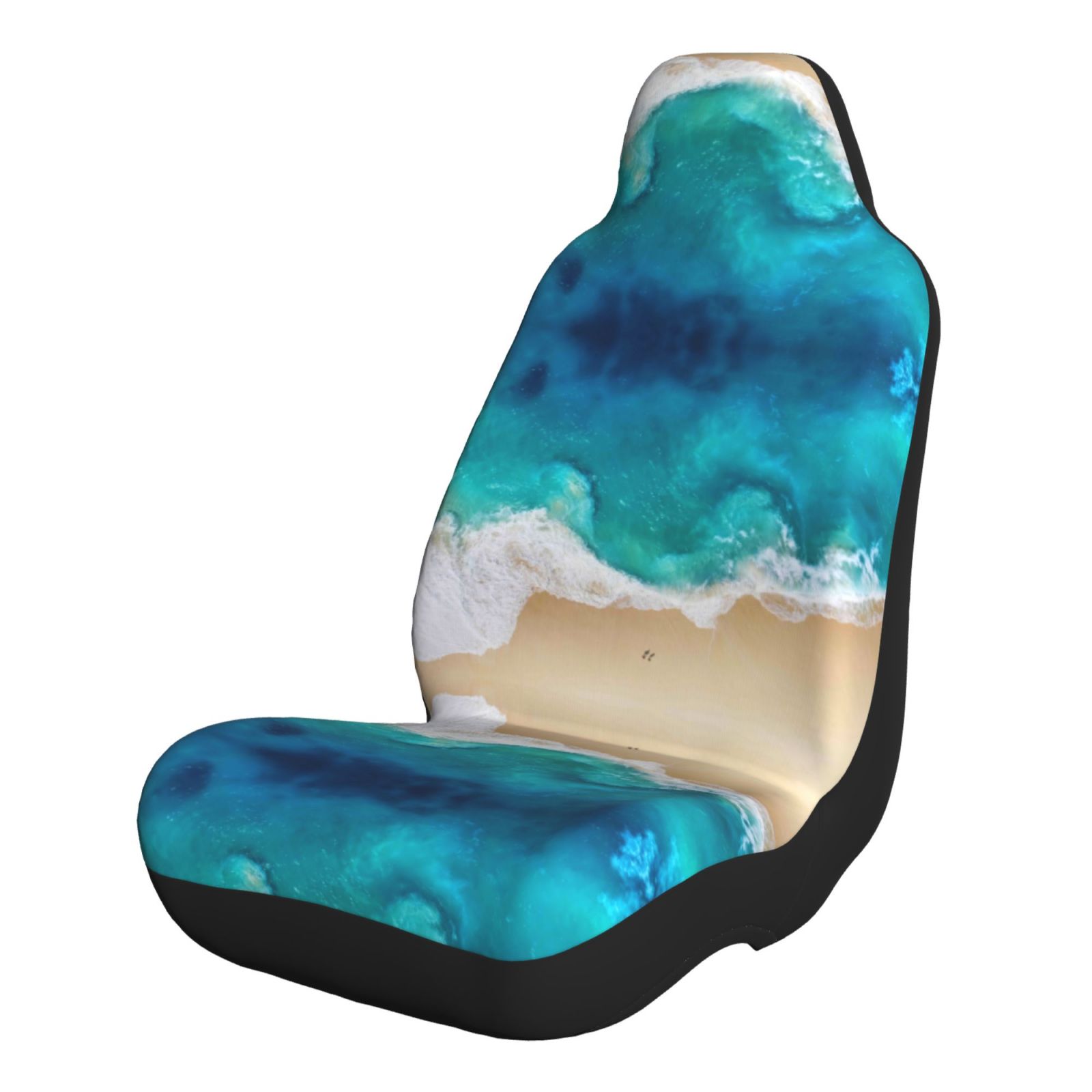 Matuu Beach Printed Car Seat Covers Full Set.Light and Breezy Car ...
