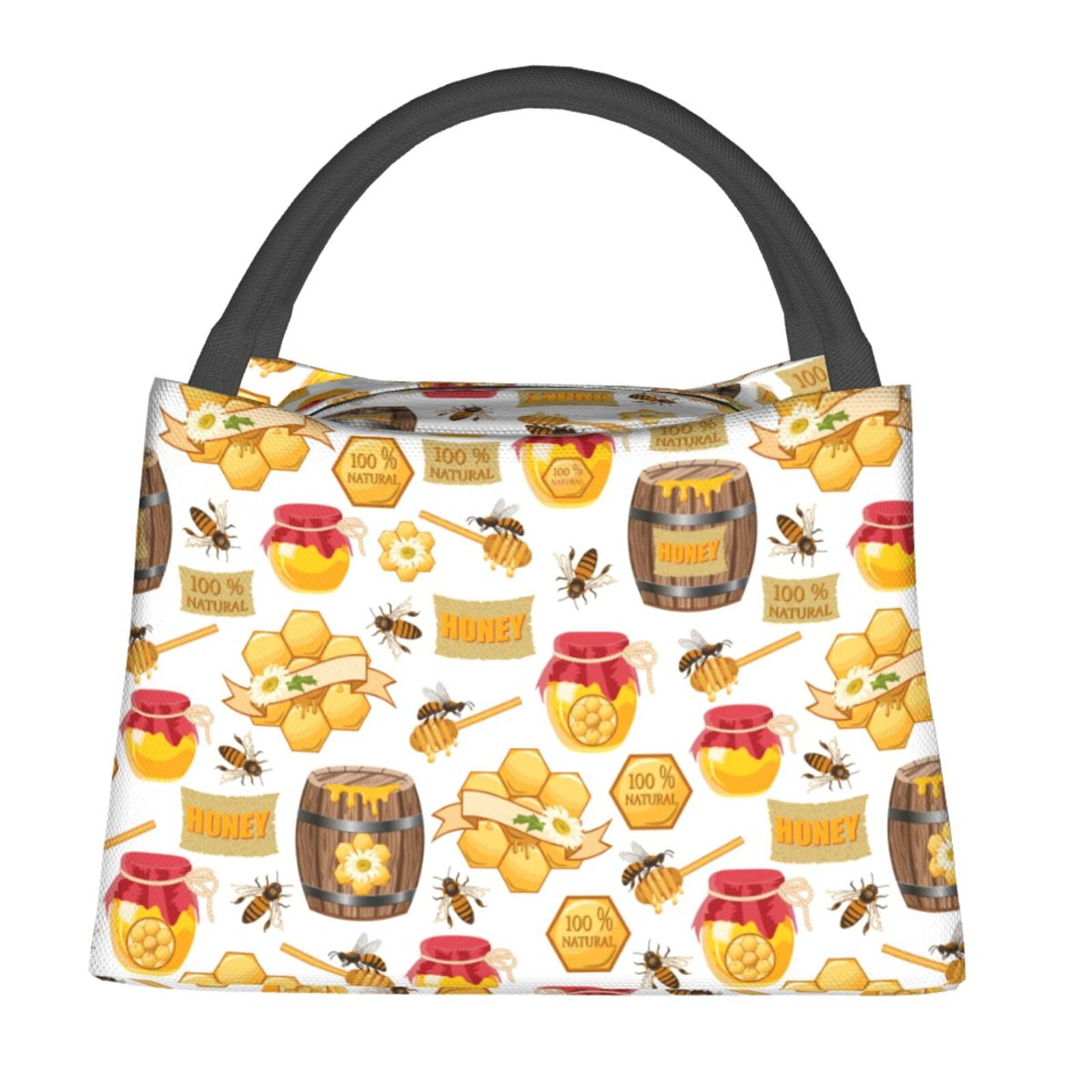 Matuu Bees And Honey for Lunch Bag Thermal Insulated Bag – Portable ...