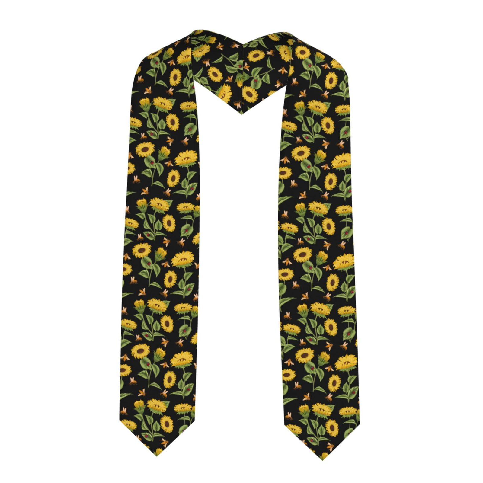 Matuu Bees and Sunflowers for Unisex Adult Graduation Stole 72” Long ...
