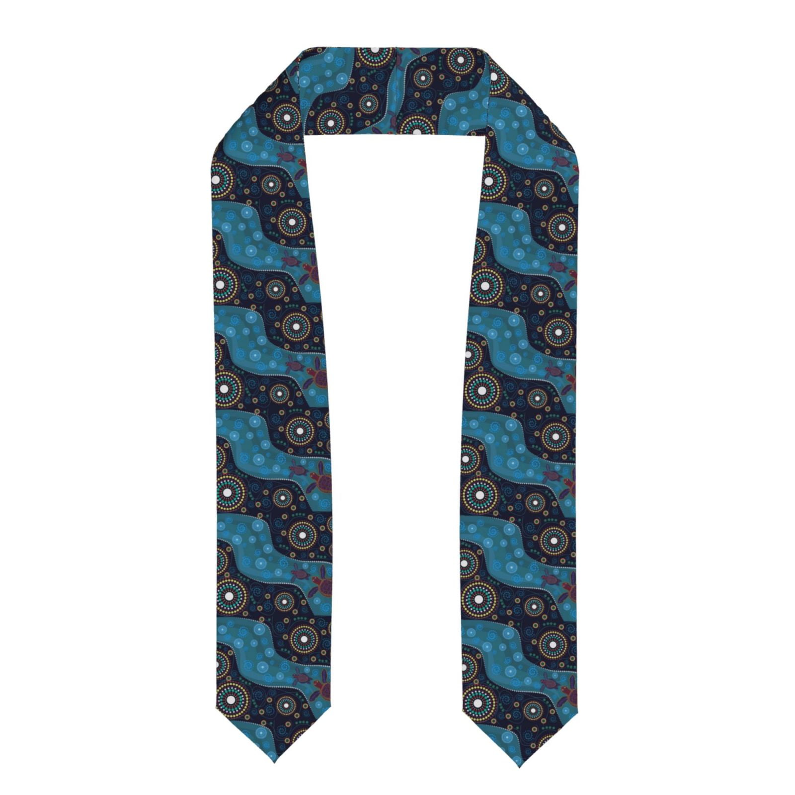 Matuu Bohemian Turtle for Unisex Adult Graduation Stole 72” Long Shawl ...