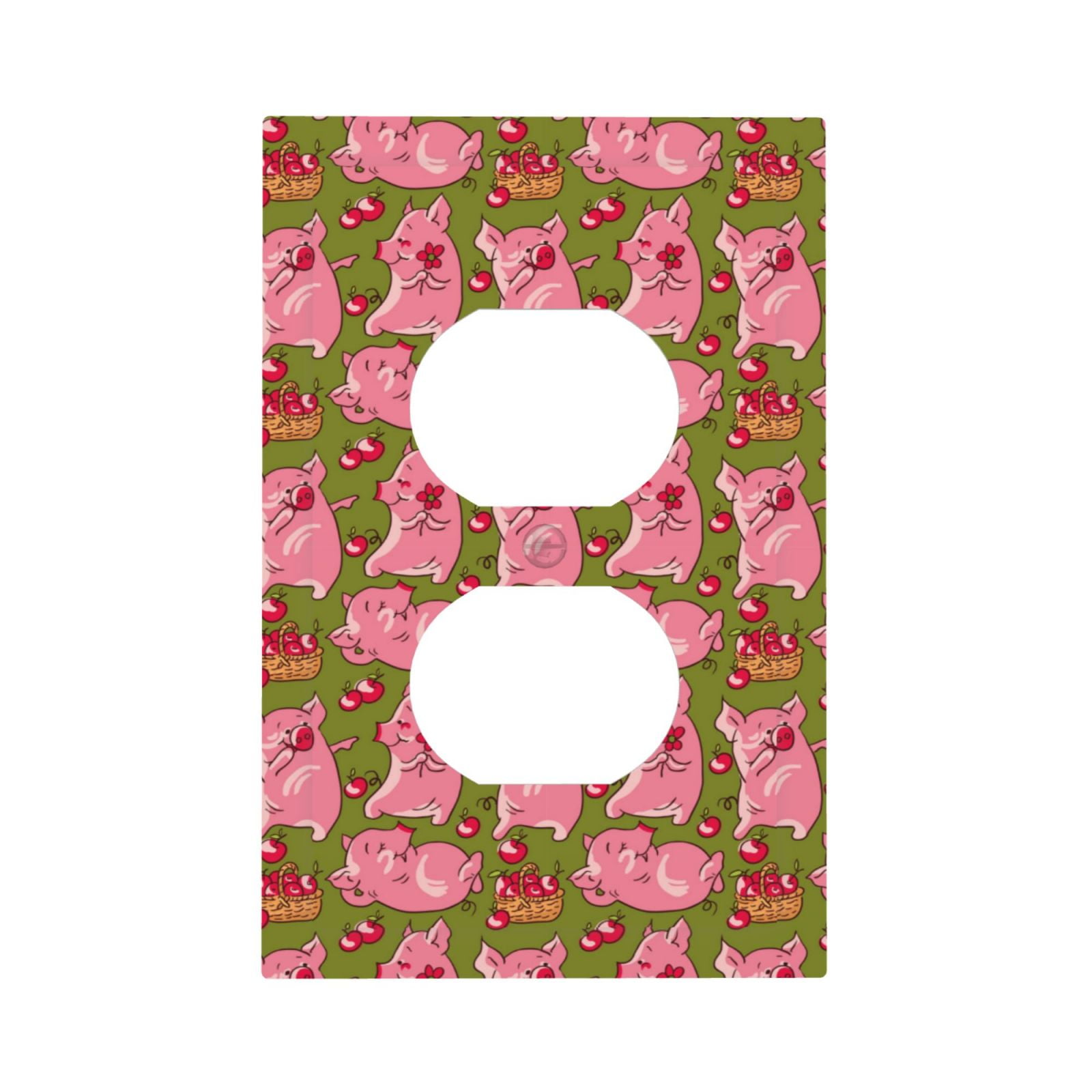 Matuu Cartoon Pigs for Modern Decorative Wall Plate Switch Plate Outlet ...
