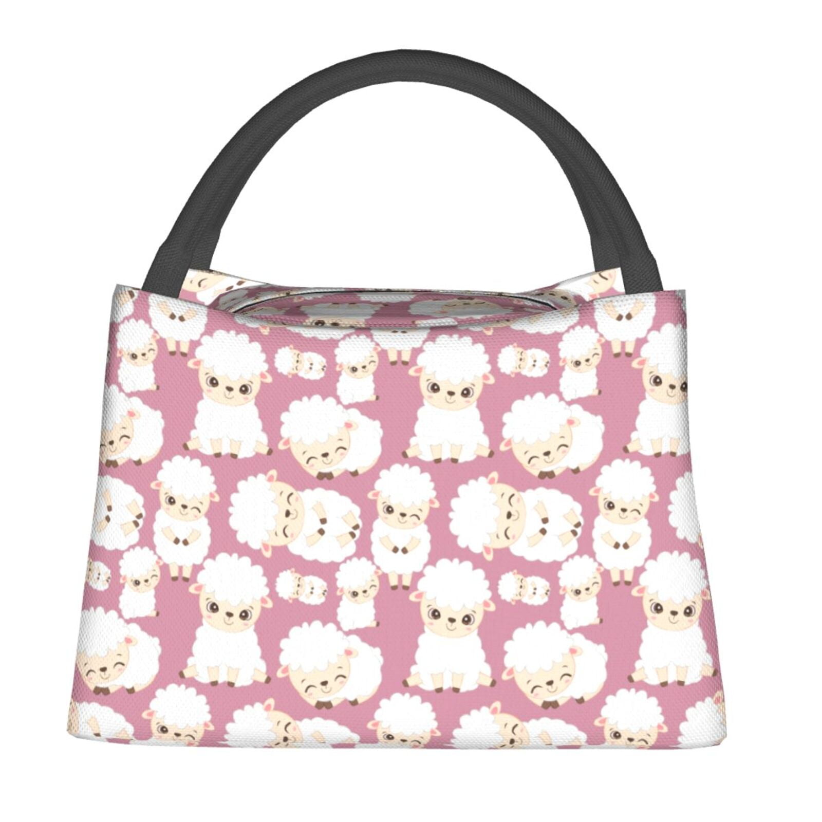 Matuu Cartoon Sheep for Lunch Bag Thermal Insulated Bag – Portable Food ...