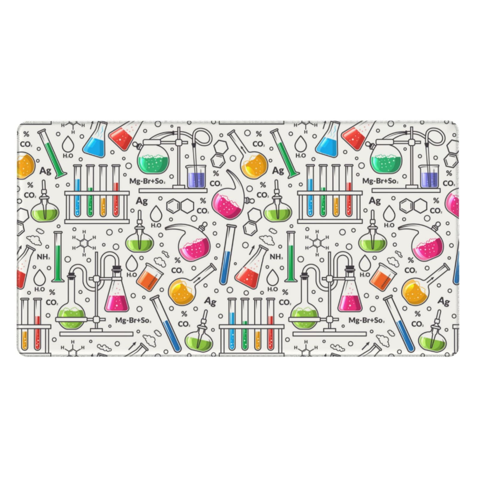 Matuu Chemical Flasks And Test Tubes for Large Gaming Mouse Pad Desk ...